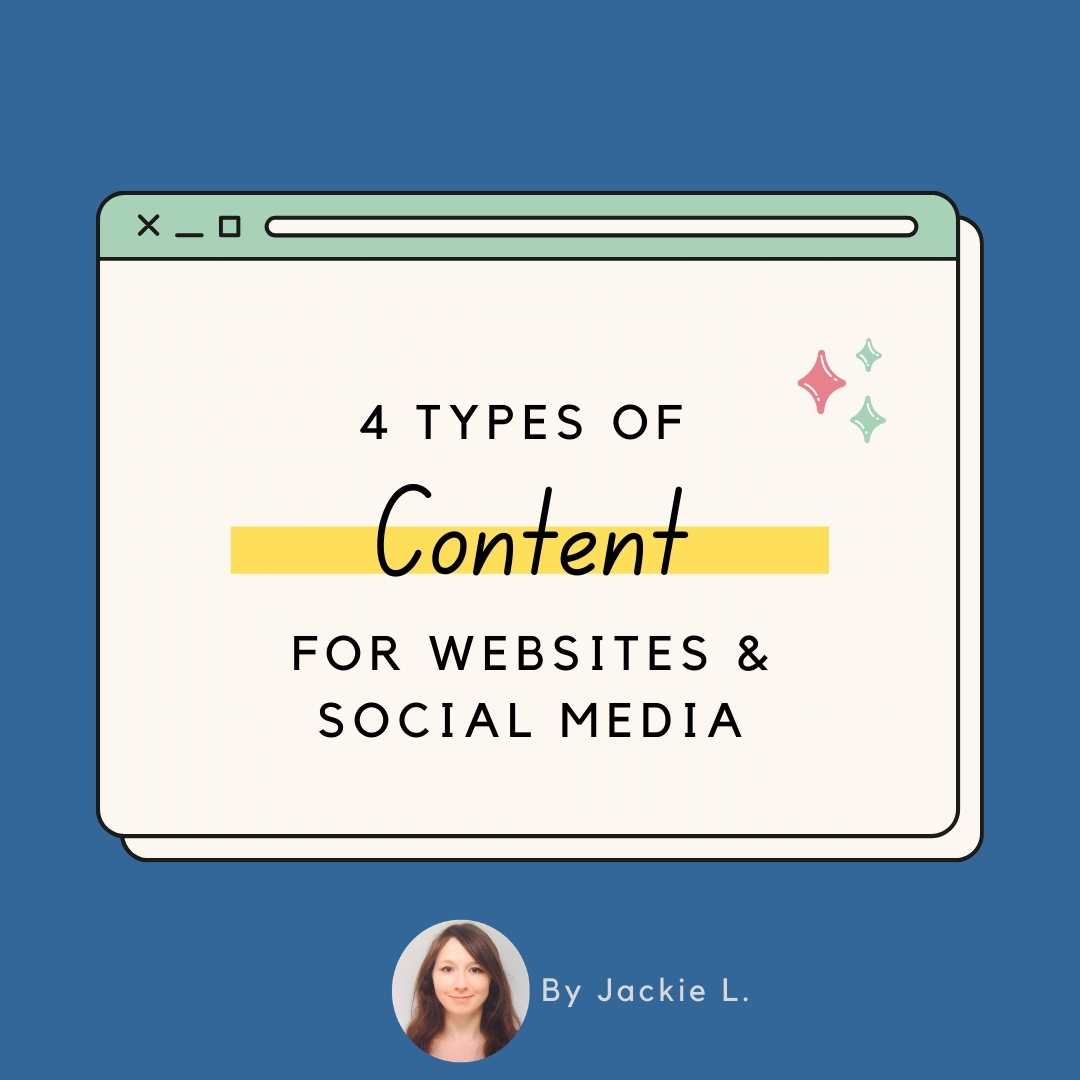4 Types of Content For Websites & Social Media - Houston Web Design