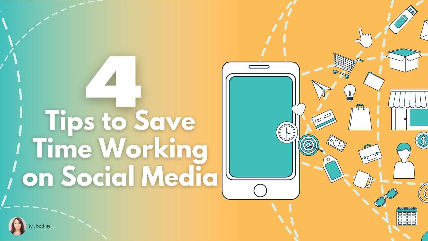 4 Tips to Save Time Working on Social Media - Houston Web Design
